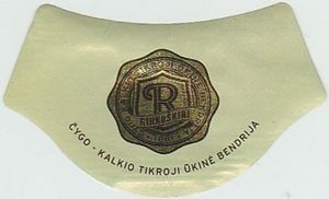 Drink Label: Rinkuskiu Miezinis (Brewery Rinkuskiai, LithuaniaCol:LT ...