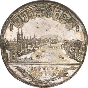Coin: 1 Thaler (Swiss Cantons(Basel) WCC:km179(basel)