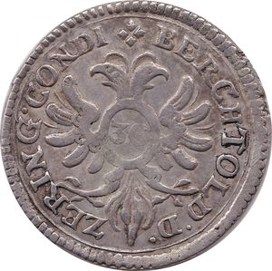 Coin: 30 Kreuzer (Bern(Bern Circulation Coins) Col:CH-BE-000061,WCC:km28