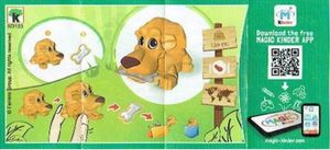 Meal Toy: Lion (Kinder Surprise, Europe) (Kinder - Natoons - Animals ...