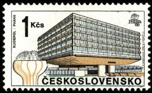 Známky: Koospol Foreign Trade Company (Československo(Prague Modern ...