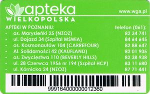 Functional Card: Apteka Wielkopolska (Pharmacies and Drugstores, Poland ...