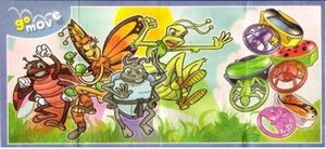 Meal Toy: Ladybug Launcher (Kinder Surprise, Europe) (Kinder - Go Move ...