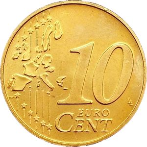 Coin: 10 Euro Cent (1st Map of Europe) (Luxembourg(2002~Today - Henri ...