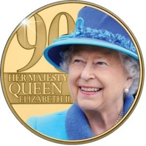 Coin: 50 Pence (Queen Elizabeth II's 90th Birthday) (Guernsey(1996~2021 ...