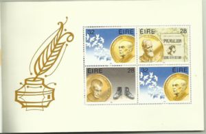 Stamp: Booklet Pane (Ireland) (Irish Nobel Prizewinners) Mi:IE HB45,Sn ...