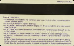 Functional Card: Konzum (Shops - Supermarkets, Slovenia(Konzum) Col:SI ...