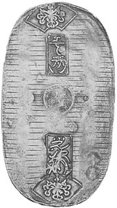 Moeda: 1 Ryo (1 Koban. Kyoho era) (Japão(1601~1867 - Tokugawa Coinage ...