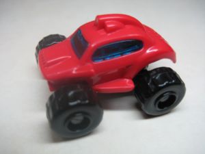Meal Toy: Red (Kinder Surprise, Europe(Kinder - Sprinty - Jeeps) Col:DC054