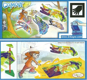 Meal Toy: Green (Kinder Surprise, Europe(Kinder - Go Move - Throwing ...