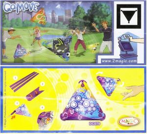 Meal Toy: Purple (Kinder Surprise, Europe(Kinder - Go Move - Triangle ...