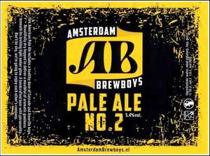 Drink Label: AB Pale Ale no.2 (Amsterdam Brewboys, NetherlandsCol:NL ...