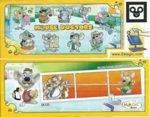 Meal Toy: Professor (Kinder Surprise, Europe(Kinder - Mouse Doctors ...