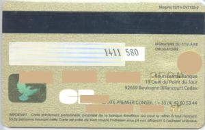 Bank Card: Boursorama Premier (Boursorama, FranceCol:FR-VI-0064