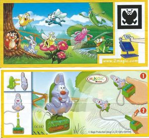 Meal Toy: Rabbit (Kinder Surprise, Europe) (Kinder - Easter - Animals ...