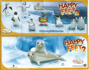 Meal Toy: Seals (Kinder Surprise, Europe(Kinder - Happy Feet 2) Col:DC182