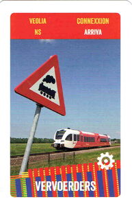 Game Card: Vervoerders - Arriva (Quartett - Trains(NL - Spoor Parade ...