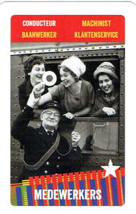 Game Card: Medewerkers - Conducteur (Quartett - Trains(NL - Spoor ...