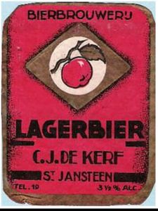 Drink Label: Lagerbier (Bierbrouwerij De Appel, NetherlandsCol:NL-BEER ...