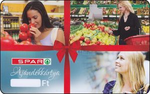 Gift Card: Spar (Spar, Hungary) (Spar) Col:HU-SPAR-005-00000