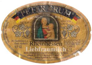 Drink Label: Rheinssen Liebfraumilch (Einig Zenven GmbH & Co ...