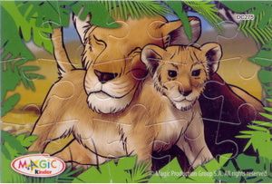 Meal Toy: Lion (Kinder Surprise, Worldwide) (Kinder - Natoons - Puzzles ...