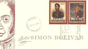 Produtos filatélicos: Iconografía de Simón Bolívar 3 (Venezuela(Iconografía de Simón Bolívar) Sn ...