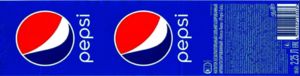 Etiqueta de Bebida: Pepsi (Pepsico Holdings, Russia) Col:RU-SODA-000396