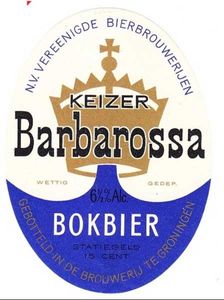 Drink Label: Keizer Barbarossa - Bokbier (Bierbrouwerij Barbarossa ...