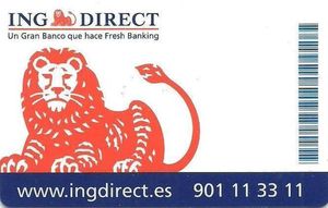 Tarjeta de Banco: ING DIRET Fresh Banking (Banco Ing Direct, EspañaCol ...