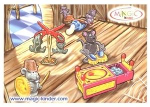 Meal Toy: Mouse in a matchbox (Kinder Surprise, Europe(Kinder - Mice ...