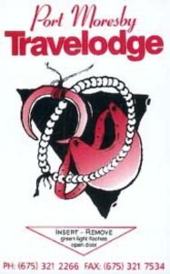 Hotel Card: Port Moresby Travelodge (No Chain, Papua New GuineaCol:PNG ...