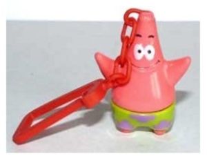 Meal Toy: Keyring Patrick (Kinder Surprise, Europe) (Kinder - SpongeBob ...