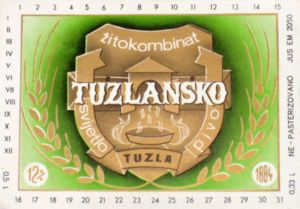 Etikete pića: Tuzlansko Svijetlo Pivo (Tuzlanska pivara, Bosna i ...