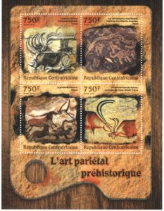 Stamp: The Prehistoric Parietal Art (Central African Republic ...