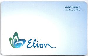 Tarjeta Telefónica: Elion Logo (Elion, Estonia(Elion Logo) Col:E002