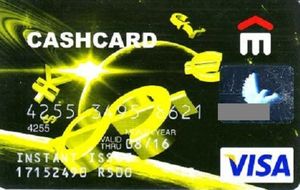 Cartões de bancos: Vostochny Bank. Cashcard Yellow Visa (Vostochny ...