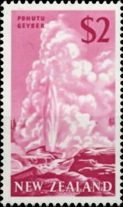 Stamp: Pohutu Geyser (New Zealand(Pictorial Definitives (Decimal) 1967 ...