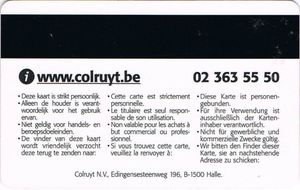 Functional Card: Colruyt Extra! (Shops - Supermarkets, Belgium(Colruyt ...