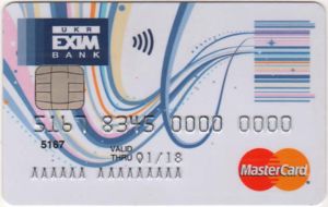 Bank Card: MasterCard Debit PayPass (Ukr Exim Bank, UkraineCol:UA-MC ...