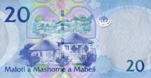 Banknote: 20 Maloti (Lesotho(2010-2023 Issue) Wor:P-22b