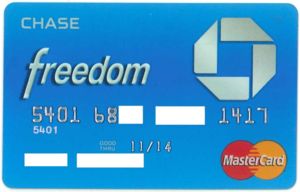 Bank Card: CHASE freedom (Chase, United States of AmericaCol:US-MC-0146
