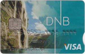Bank Card: Visa Classic (DnB NOR Bank ASA, NorwayCol:NO-VI-0030