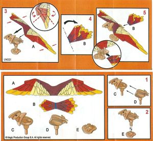 Meal Toy: Condor (Kinder Surprise, Europe) (Kinder - Nature - Big ...