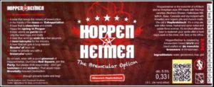 Etiqueta de bebida: Hoppen Heimer (Brud Beer, Países BajosCol:NL-BEER ...