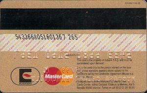 Bank Card: Esbank (Esbank, Türkiye (Turkey)Col:TR-MC-0205