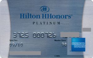 Bank Card: American Express Hilton HHonors Platinum (American Express ...