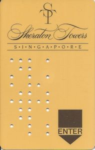 Hotel Card: Sheraton Towers Singapore (Sheraton, Singapore) Col:SIN-00565