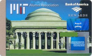 Bank Card: American Express MIT Alumni (Bank of America, United States ...