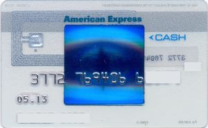 Bank Card: American Express transparent CASH (American Express, United ...